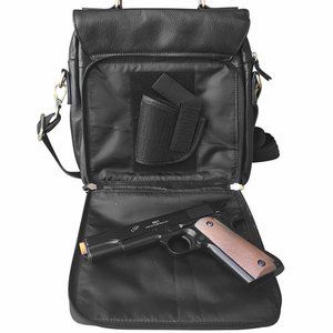 Roma Leather | Bags | Classic Leather Concealment Satchel | Poshmark